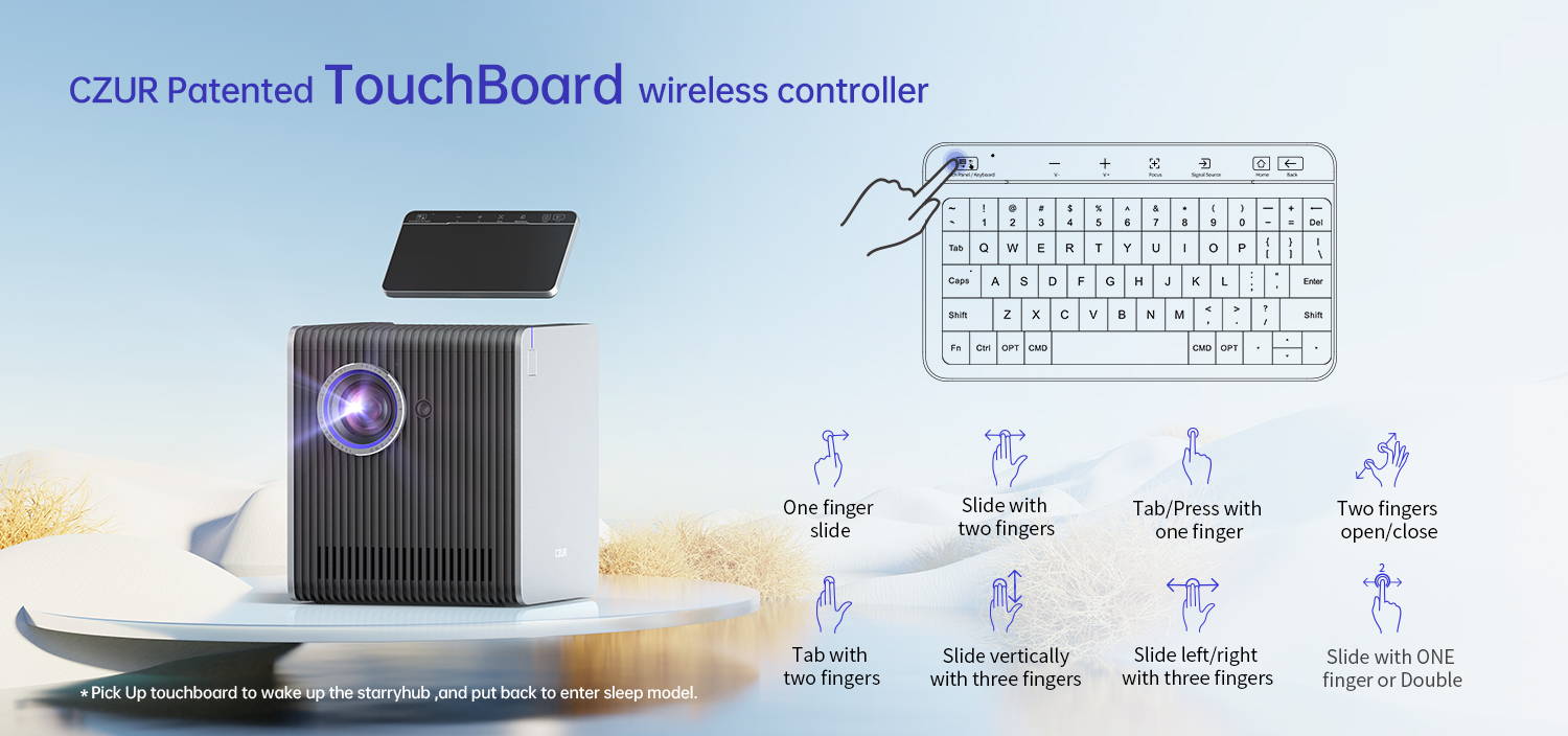 CZUR StarryHub|All In One Modern Meeting Room Projector – CZUR TECH